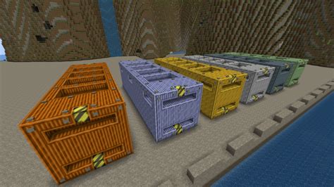 Shipping Containers Version 2 Modded Minecraft Map