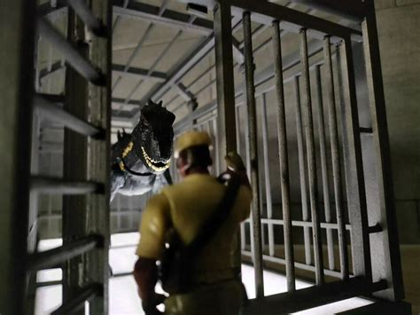 🗺️ Jurassic World Indoraptor Cage Lockwood Auction Mattel Scale・ Stl