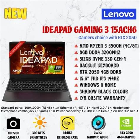 Lenovo Ideapad Gaming Inches Amd Ryzen At Piece In Aurangabad
