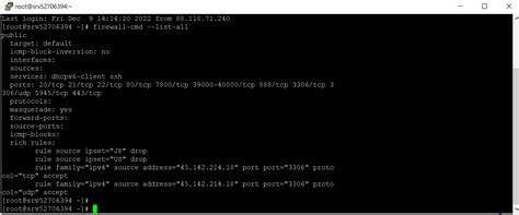 SYS Firewall Area Rules Problem AaPanel Free And Open Source