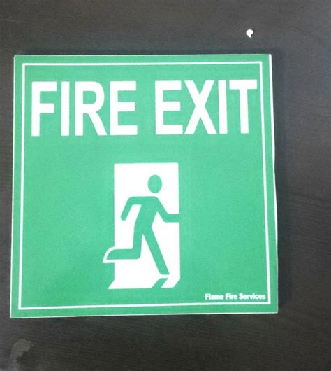 Sinage Board All Size Available In Nagpur By Flame Fire Services Id