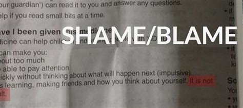 Shame Blame