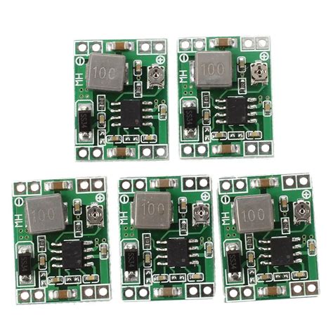 Top Deals 5PC Mini DC DC Converter Step Down Module Adjustable Power Supply Output 0 8 20V In AC