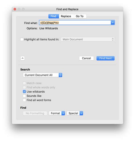Regex Searching With Regular Expressions The Eclectic Light Company