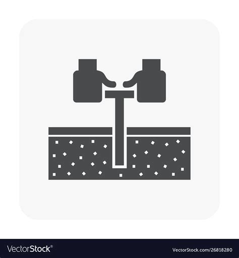 Soil Testing Icon Royalty Free Vector Image Vectorstock