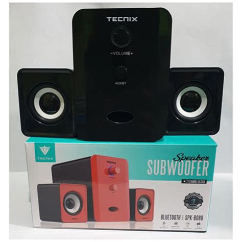 Starcomp Speaker Tecnix Spk B080 Bluetooth Subwoofer Speaker 2 1
