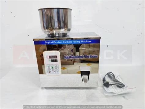 Semi Automatic Granules Digital Control Particle Filling Machine 220v