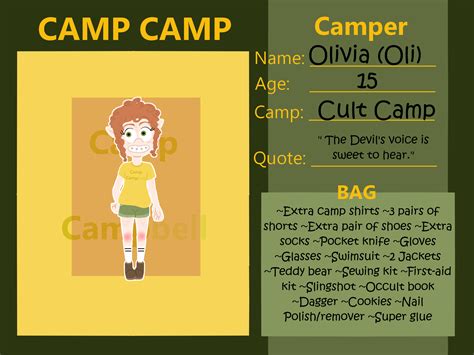Camp Camp App By Punniful On Deviantart