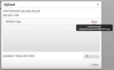 problems uploading images to your website promotemyplace