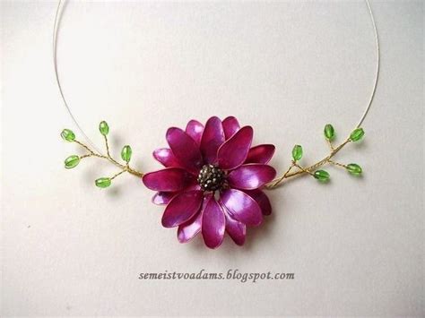 Цветя от тел и лак за нокти Вижте как го правим ние Бижутерия Лак для ногтей Цветы