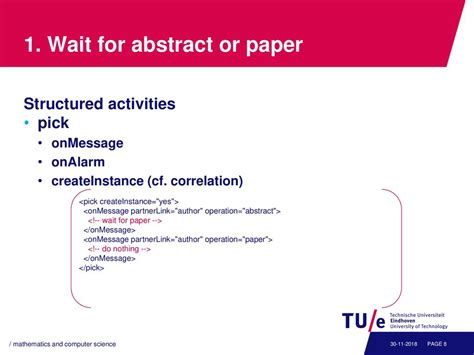 Bpel Eric Verbeek In These Two Hours Approx We Will Give An Overview