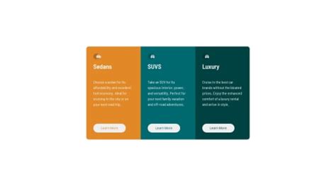 Frontend Mentor A Responsive 3 Column Preview Card Componen Using