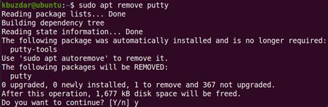 how to install putty ssh client on ubuntu 22 04 lts vitux
