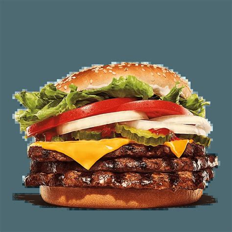 Triple Whopper With Cheese Order Chekout