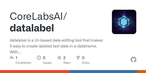 github corelabsai datalabel datalabel is a ui based data editing