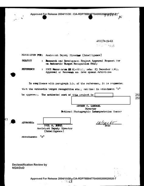 Research And Development Project Approval Request For An Automatic
