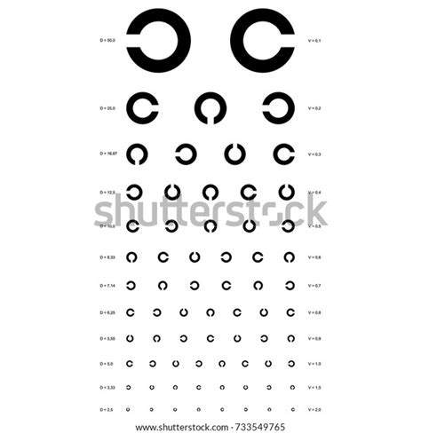 visual acuity with eye over 630 royalty free licensable stock vectors