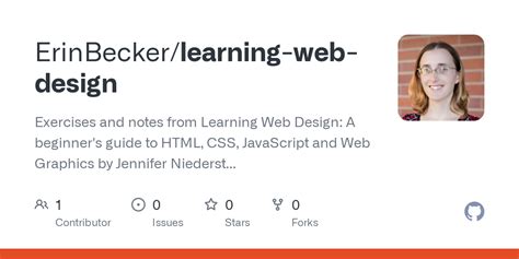Github Erinbeckerlearning Web Design Exercises And Notes From