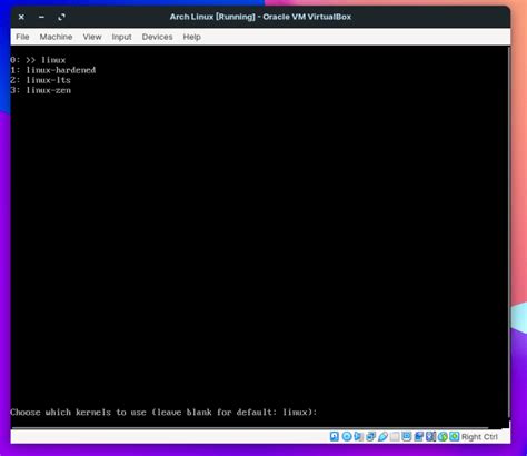 在 Virtualbox 安装 Arch Linux 的新手操作指南 Linuxstory