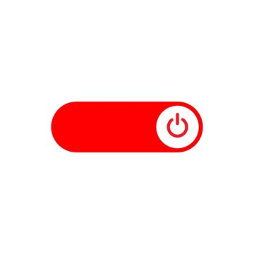 Button On Off 9 Illustration Button Switch Vector Illustration Button Switch PNG And Vector