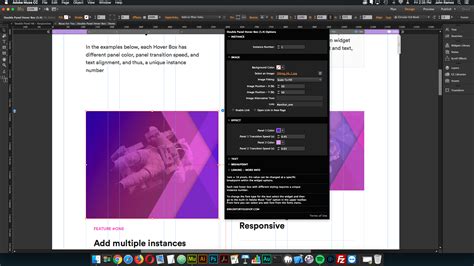 Muse For You Double Panel Hover Box Widget Adobe Muse CC