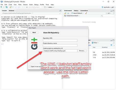 Using Git With Rstudio On Windows Bren Compute Documentation