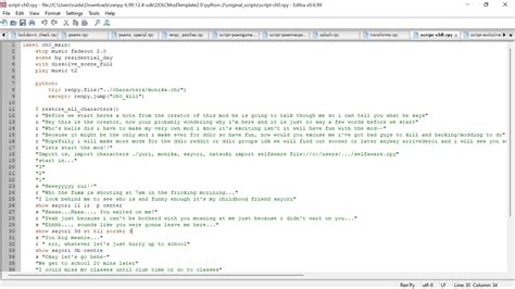 So Im Working On A Mod Called A Date With Kotonoha And It Is My First Ever Mod And Im Doing It
