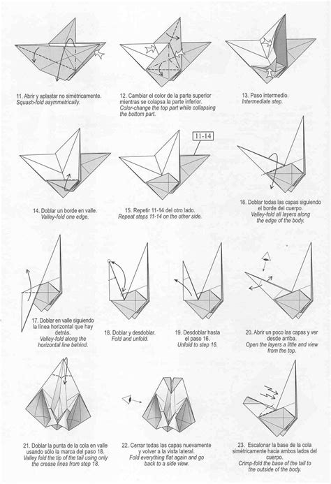 Tutorial Origami Swan Putting Origami Swan To Water Surface Closeup