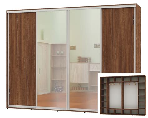 Шафа купе чотиридверна Алекса 360 60 240 Дуб вінтаж 2 ДСП 2 Дзеркала фото відгуки