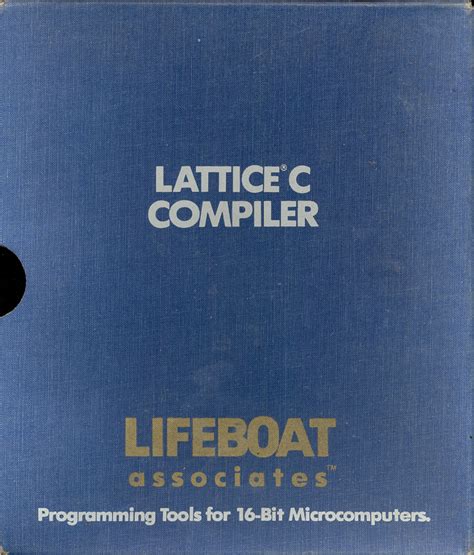 Lattice C Compiler 3 00 Software Computing History