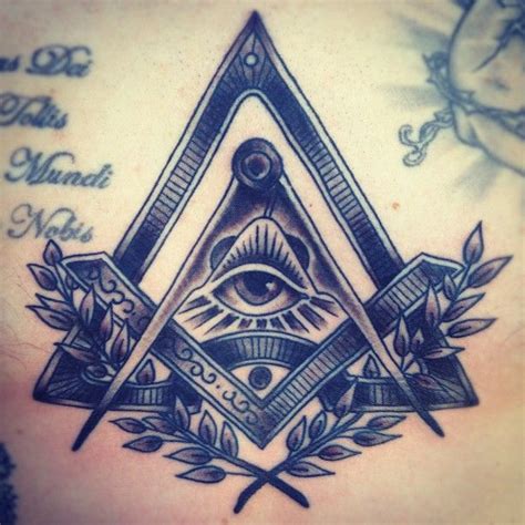 Freemason Compass And Square Tattoo Freemason Tattoo Masonic Tattoos Freemason Symbol Masonic