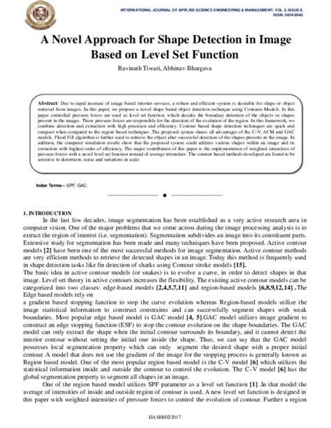 Pdf Level Set Based On New Signed Pressure Force Function For Echocardiographic Image