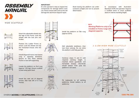 Widescaffold Synergy Access And Scaffolds