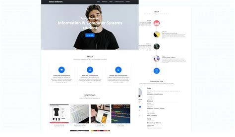 10 تصميم قوالب مواقع الويب في Html Css و Javascript