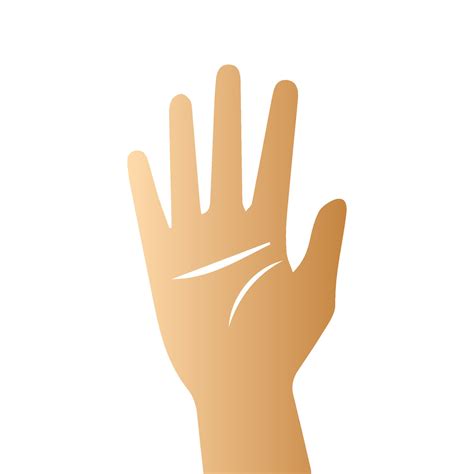 mano pose dibujos animados humano palmas y muñeca Vector en Vecteezy