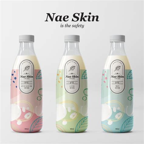 1에 있는 Aihao님의 핀 제품 라벨 라벨 디자인 병 디자인