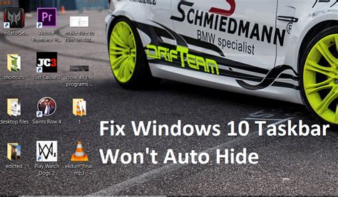fix windows 10 taskbar won t auto hide techcult