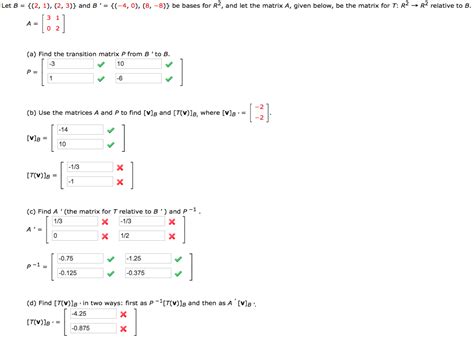 Solved Let B 2 1 2 3 And B 40 8 8