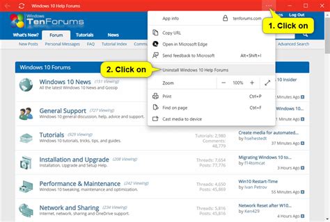 how to install pwa or site as app on microsoft edge in windows 10