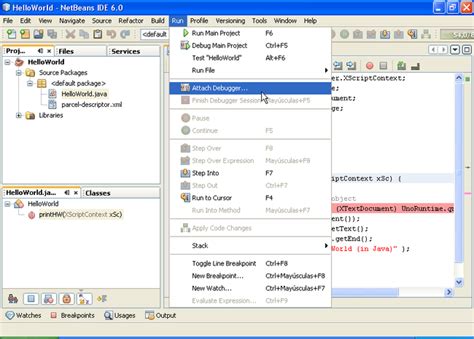 Scripting In Java With Netbeans Ide Apache Openoffice Wiki