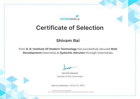 Shivam Rai On Linkedin Internship Webdevelopment Cybersecurity Techforgood Systemicaltruism