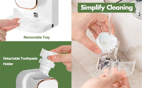 Cambk Upgraded Automatic Electric Toothpaste Dispenser