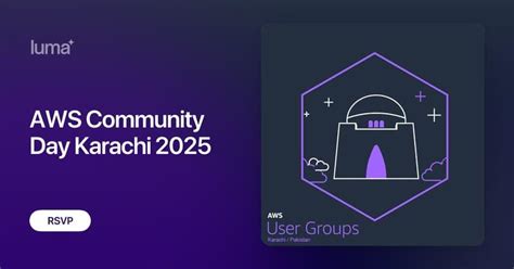 Muhammad Daniyal On Linkedin Aws Community Day Karachi 2025 · Luma