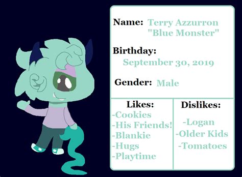 #MeetTheKids: Terry Monster by LivingOnLaughs on DeviantArt
