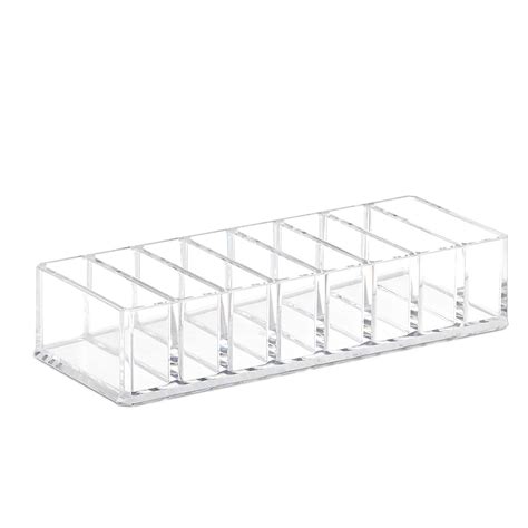 Органайзер за козметика 8 отделения прозрачен Emag Bg