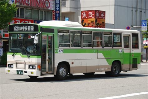 路線バスギャラリー富山地方鉄道富山地鉄中央バス中型車
