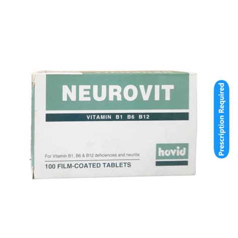 Vitaminsnutrientselectrolytes Neurovit Tablet Rs1110