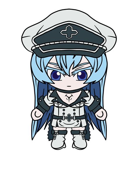 Esdeath Akame Ga Kill Mini Doll By Firerman2 On Deviantart