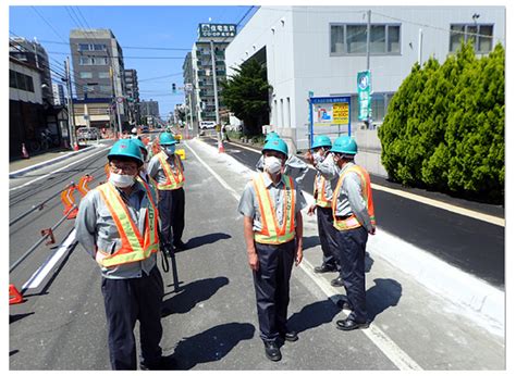 7月社長パトロール 北央道路工業株式会社