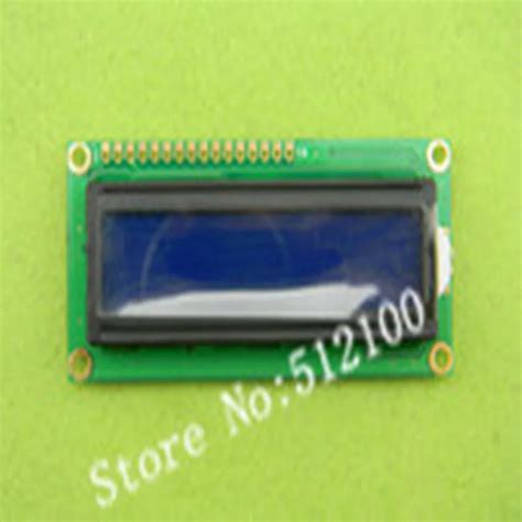 Wholesale Free Shipping 10PCS 1602 LCD Blue Screen LCD With Backlight Of The LCD Screen 51